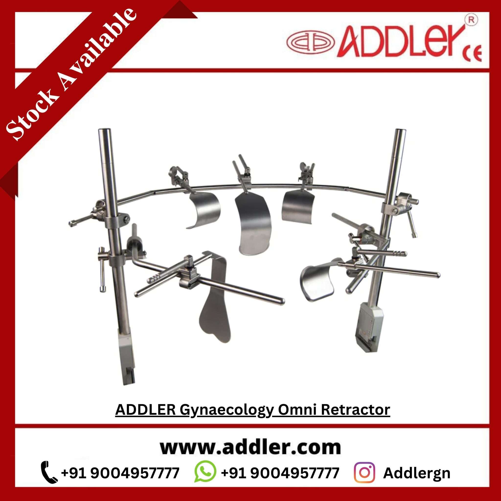 ADDLER Gynecology Omni Retractor - Addler